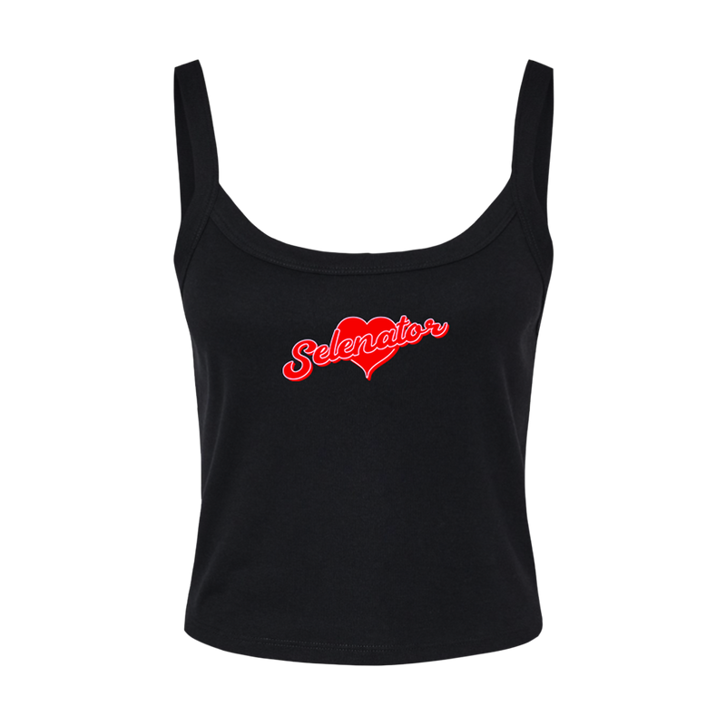 Selenator Black Heart Tank - Selena Gomez